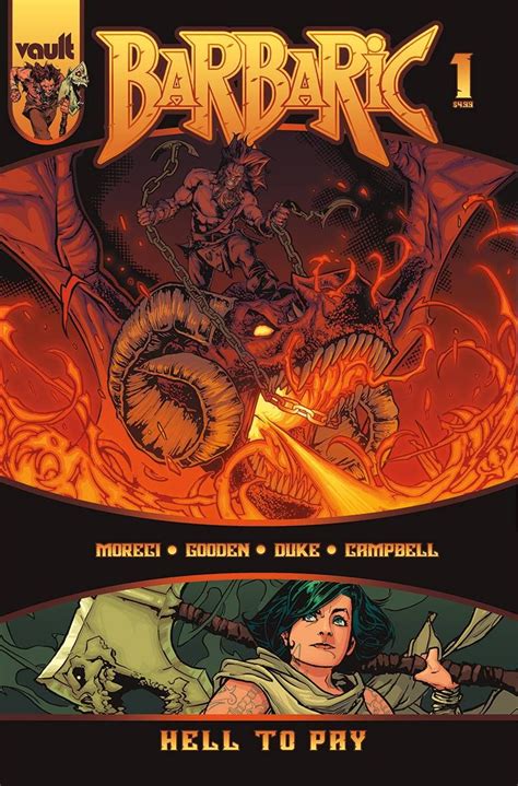 Review Vault Comics Barbaric Hell To Pay 1