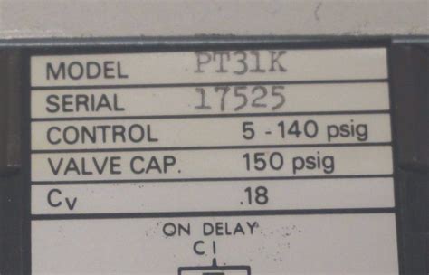 New Ellis Kuhnke Pt31k Pneumatic Timer Sb Industrial Supply Inc