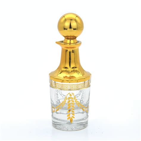 100ml Classic Empty Golden Decorative Display Bottle Perfume Bottle