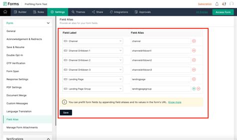 add hidden fields to zoho forms attributer