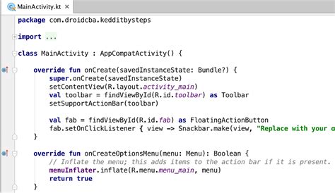 How To Configure Android Studio With Kotlin Tell Me How A Place For