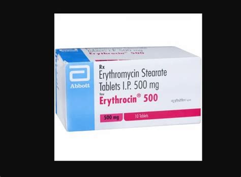 Erythromycin Tablets Mg At Box Pharmaceutical Tablet In Nagpur ID