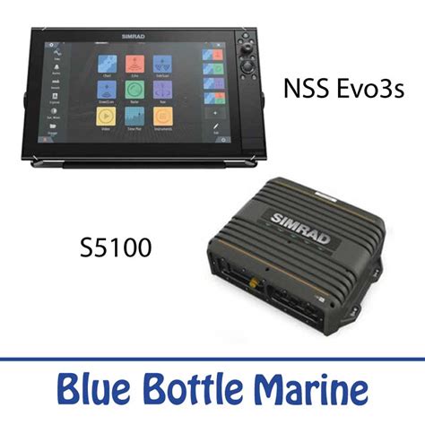 Simrad Nss 12 Evo 3s Multifunction Display Blue Bottle Marine