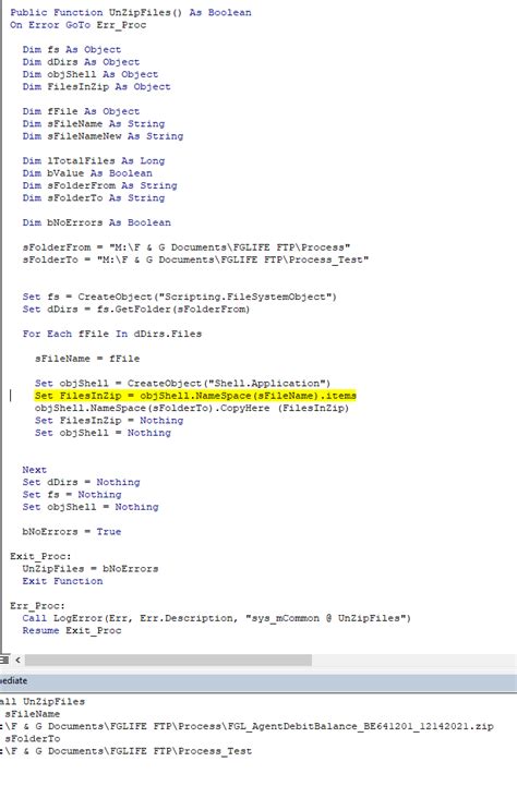 Solved Need Help With Making Vbavbs Script Work To Unzip A File And