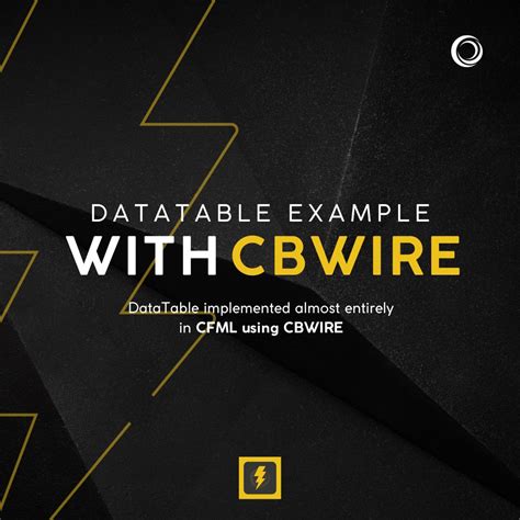 Ortus Solutions Corp On Linkedin Cbwire Datatable Cfml Coldfusion