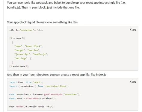 Need Help How To Implement React In App Block Theme Extension Rshopifydev