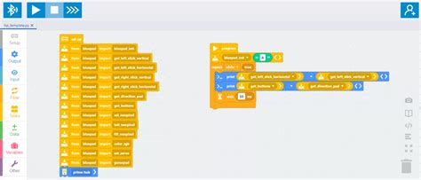 Gamepad Remote Control With Pybricks Block Coding Antons Mindstorms