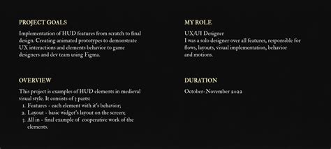 medieval rpg game hud ui ux design behance