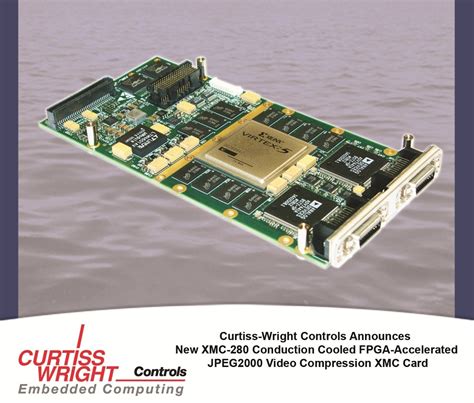 Conduction Cooled Fpga Accelerated Jpeg2000 Video Compression Xmc Card