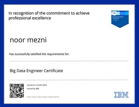 Ibm Skillsbuild Bigdata Certification Careergrowth