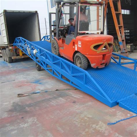 China Customized 10ton Mobile Container Ramps Manufacturers Suppliers Factory Made In China