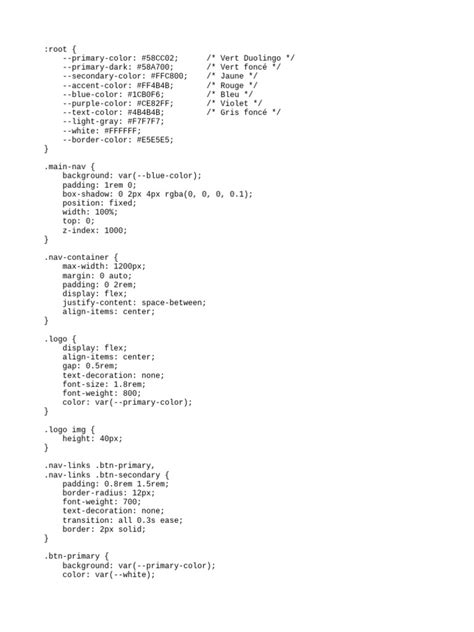 Header Footer Css Pdf