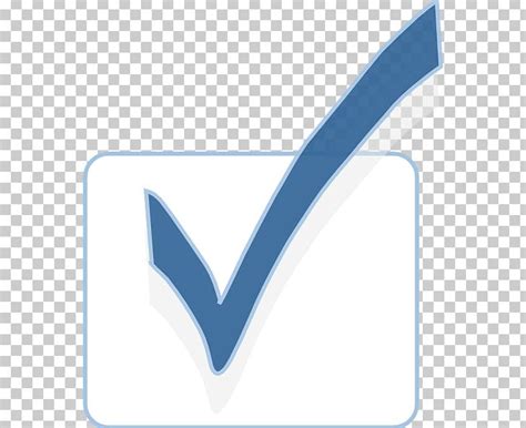 Check Mark Checkbox Computer Icons PNG Clipart Angle Blue Brand Button Checkbox Free PNG