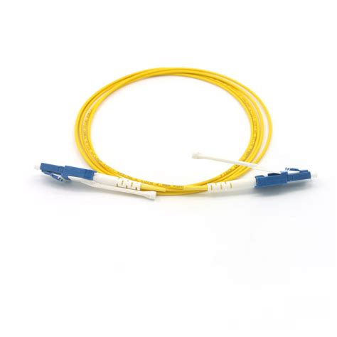 Fiber Optic Duplex Patch Cords With LC Uniboot Latch Connectors