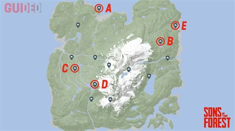 Sons Of The Forest Where To Find All Artifact Pieces