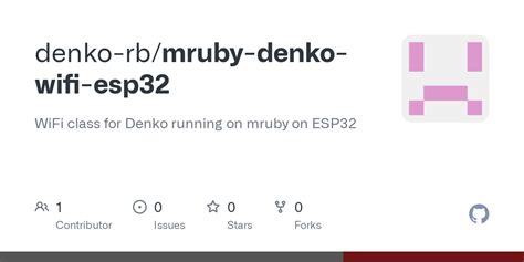 github denko rb mruby denko wifi esp32 wifi class for denko running