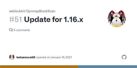 Update For 116x · Issue 51 · Webbukkitdynmapblockscan · Github