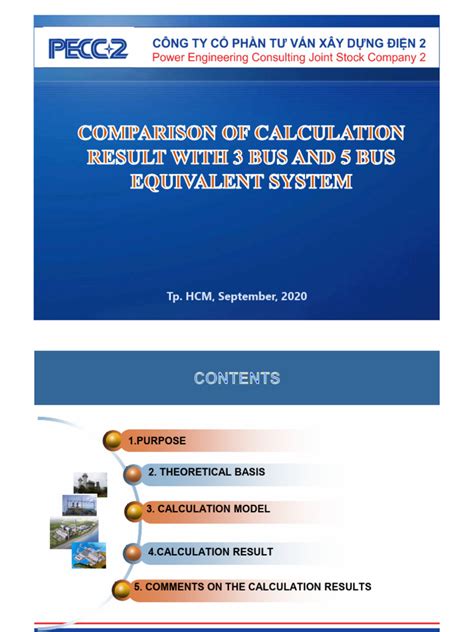 Comparison Of Calculation Result Of 3 Bu Pdf Electrical Network