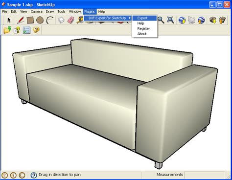 DXF Export For SketchUp Download Softpedia