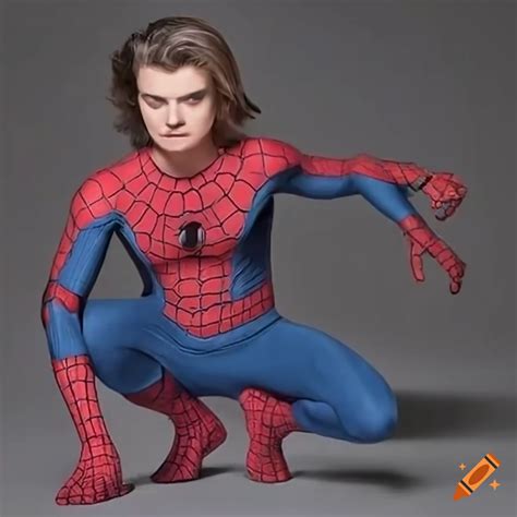 Steve Harrington As Spider Man On Craiyon