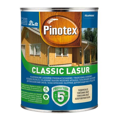 Купить Пропитка деревозащитная Pinotex Classic Lasur / Пинотекс Классик ...