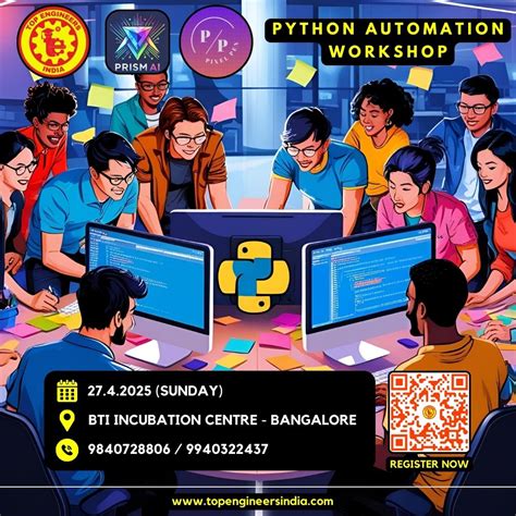 Python Automation Workshop 2025 Top Engineers Workshop Bangalore