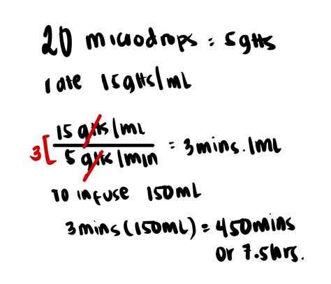 Solved 9 Directions Determine The Infusion Time For The Following IV Course Hero