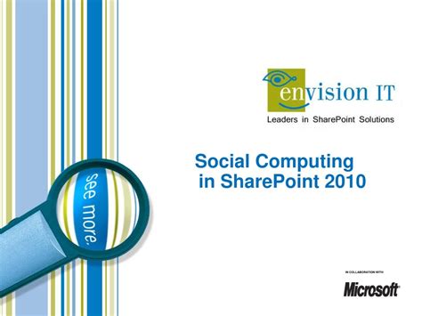 Ppt Social Computing In Sharepoint 2010 Powerpoint Presentation Free Download Id8772097