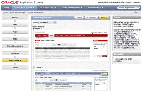 Oracle Application Express
