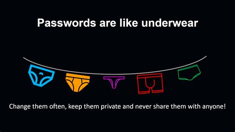 Your Underwear Is Private So Is Your Password EMVee