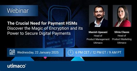 Utimaco On Linkedin Webinar Digitalpayments Cybersecurity