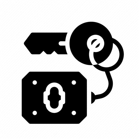 Key Keychain Passkey Door Access Icon Download On Iconfinder