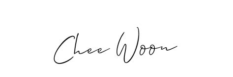 96 Chee Woon Name Signature Style Ideas Free Esignature