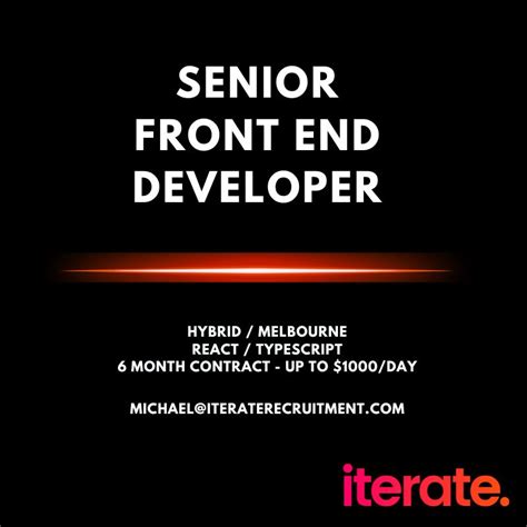 Contractjobs Frontenddevelopers Reactjsdeveloper Michael Boyd