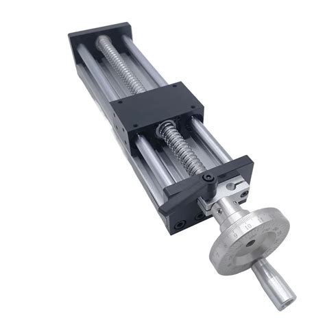 Workbench Linear Guide Manual Sliding Table 50 500MM Stroke