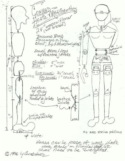 Pin By Susan Berndt On Puppet Design Wooden Puppet Puppet Patterns Puppetry