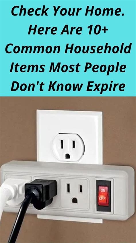 Check Your Home Here Are Common Household Items Most People Don T Know Expire Artofit