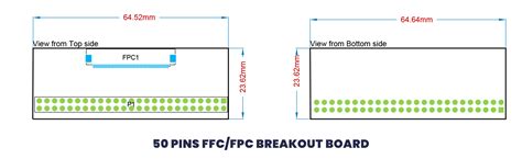 Ffc Fpc Adapter Board 40 And 50 Pins Sb Components Sb Components Ltd