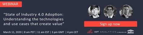 Iot Analytics On Linkedin Market Trends Iot Analytics Industry Webinar Iotanalytics I40…