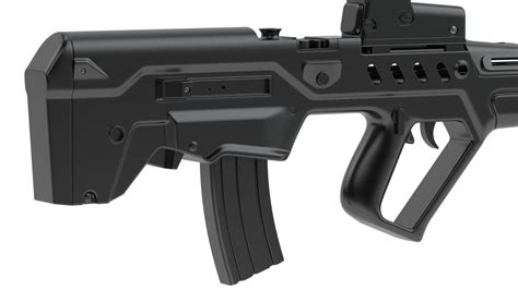 Iwi Tavor Bullpup Assault Rifle 3d Model By Frezzy