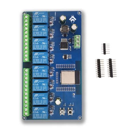 Esp32 Wifi Bluetooth Ble 8 Way Relay Module Esp32 Wroom Secondary Development Board Dc5 30v