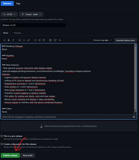 How To Create A New Qudi Core Release — Qudi Core Documentation