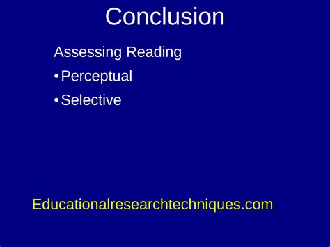 Assessing Reading In Esl 1 Ppt