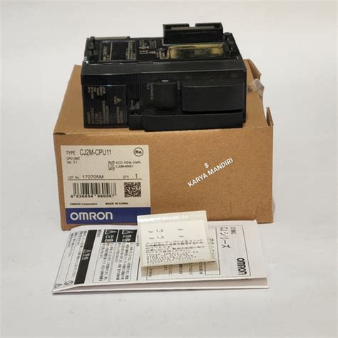 Jual PLC OMRON CJ2M CPU11 Jakarta Barat KARYA MANDIRI Tokopedia
