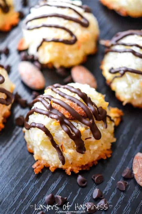 Coconut Macaroons Almond Paste Coconut Macaroons