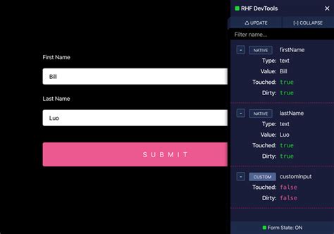 React Admin V Switching Form Library