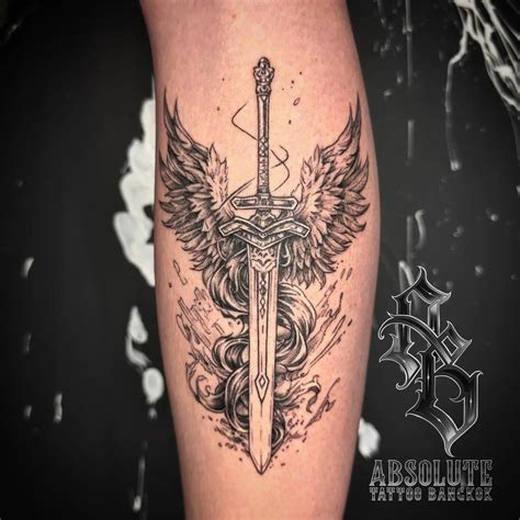 Ulfberht Sword Tattoos