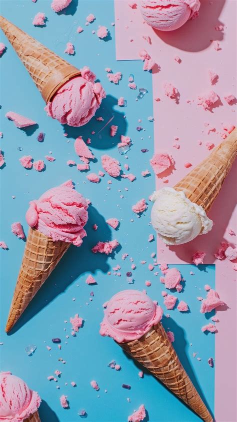 Ice Cream Aesthetic Wallpapers · 220 Backgrounds 🍦🍨🍧🍡