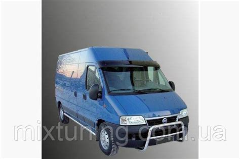 Козырек/ Дефлектор Лобового Стекла (на Кронштейнах) Fiat Ducato (фиат ...