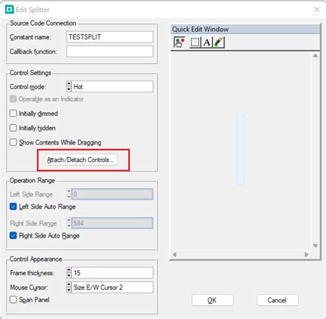 Resizing Controls Using Splitters In Labwindows™cvi Ni